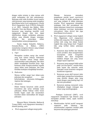 Meningkatkan work engagement melalui gaya kepemimpinan | PDF