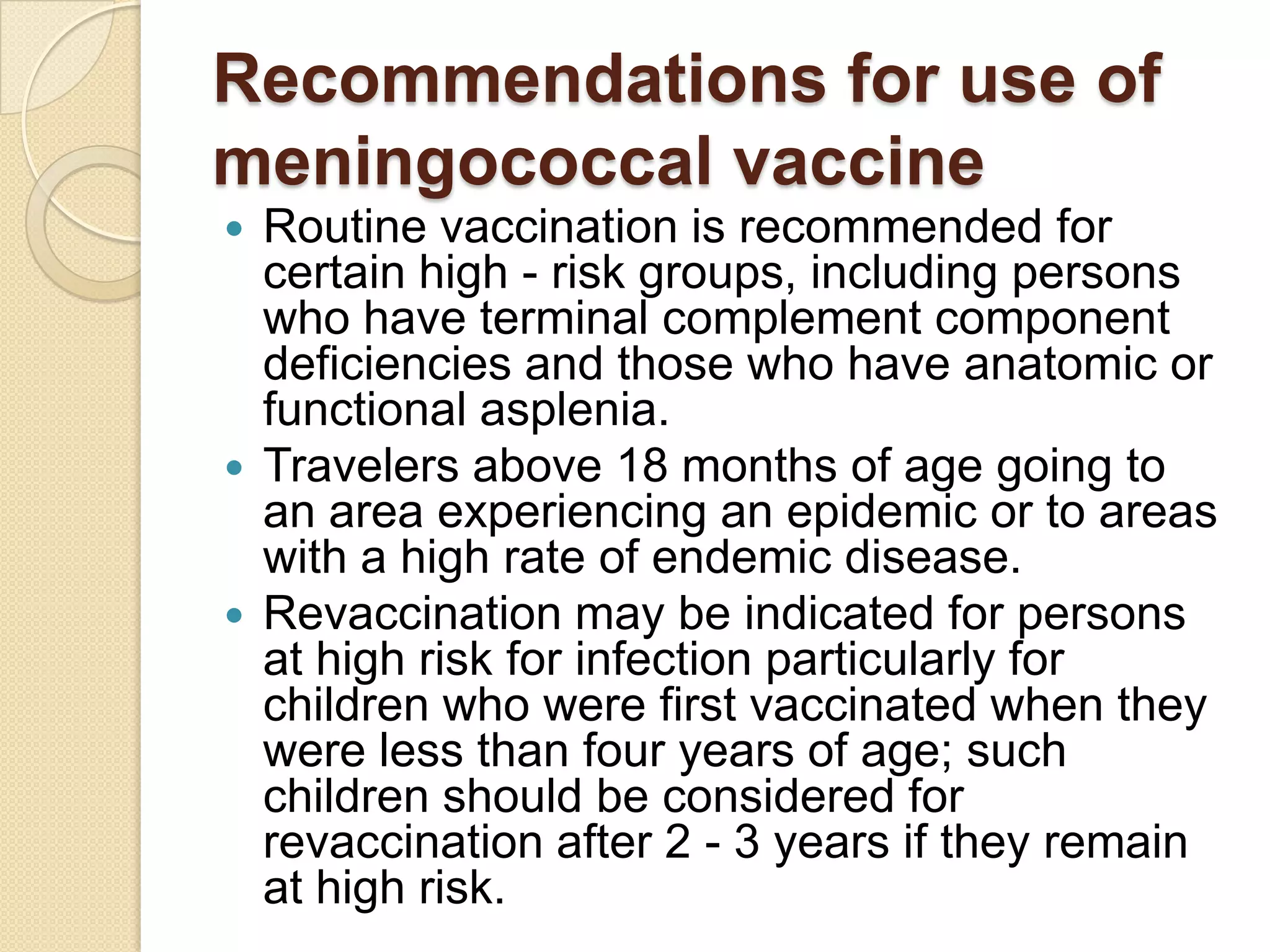 Meningococcal meningitis | PPTX
