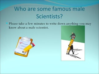 Men In Science Webquest 2 | PPT