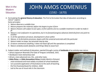 Men in the modern education period | PDF