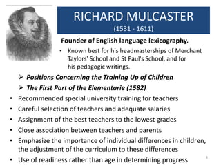 Men in the modern education period | PDF