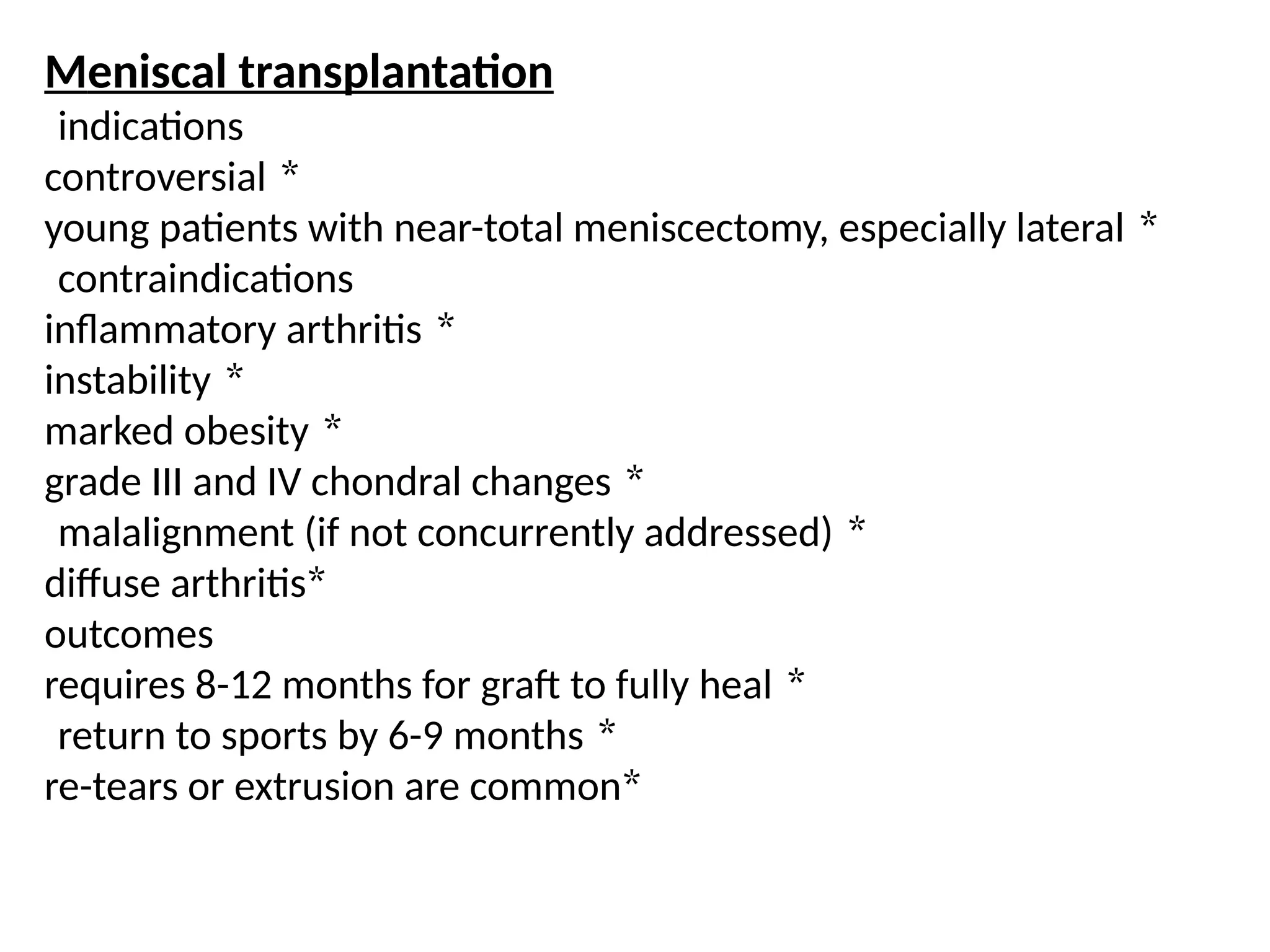 Meniscal Injuries fast review and treatment | PPTX