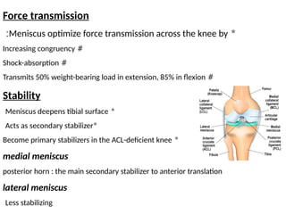 Meniscal Injuries fast review and treatment | PPTX