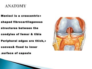 Meniscal injuries | PPT