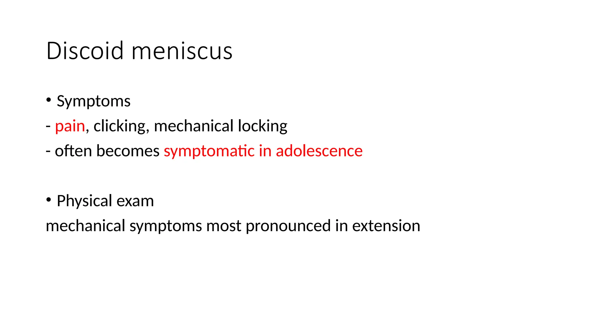Meniscal injuries & Discoid meniscus (2024).pptx