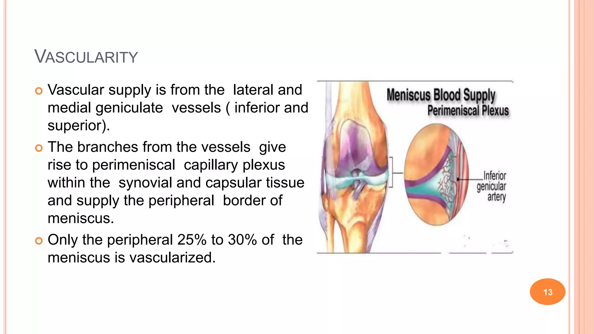 Meniscal injuries | PPTX