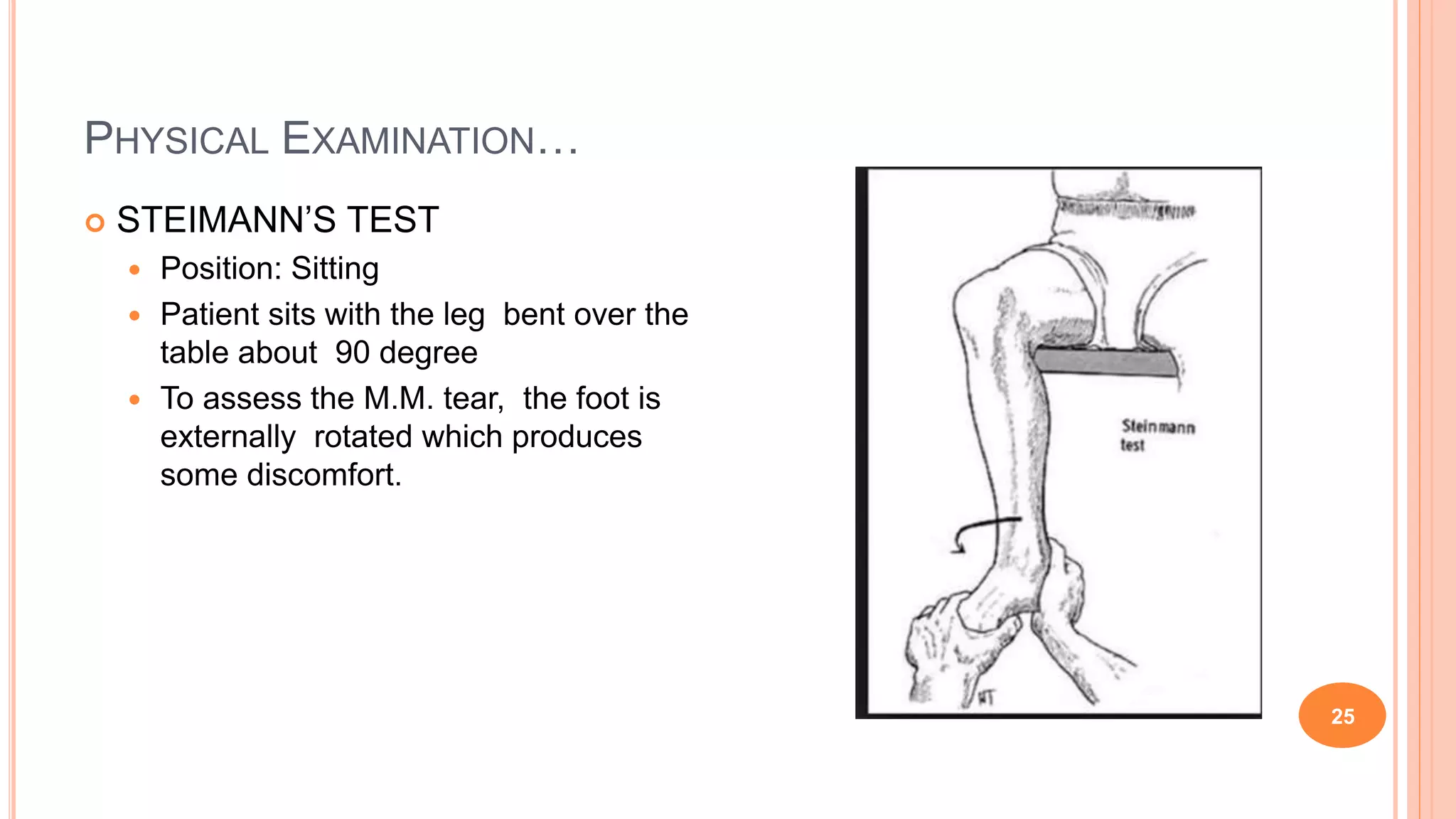 Meniscal injuries | PPTX