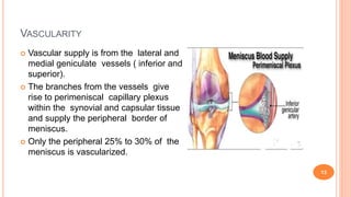 Meniscal injuries | PPTX