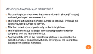 Meniscal injuries | PPTX