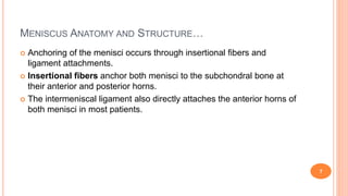 Meniscal injuries | PPTX