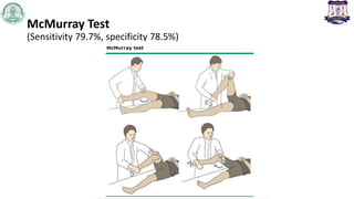 Meniscal injuries and physiotherapy management | PPTX