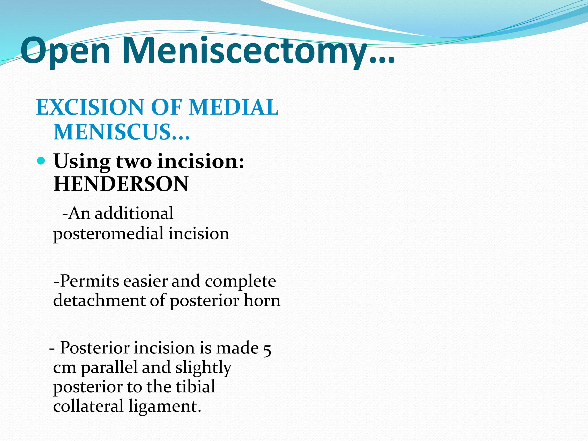 Meniscal Injury.pptx. . | PPTX