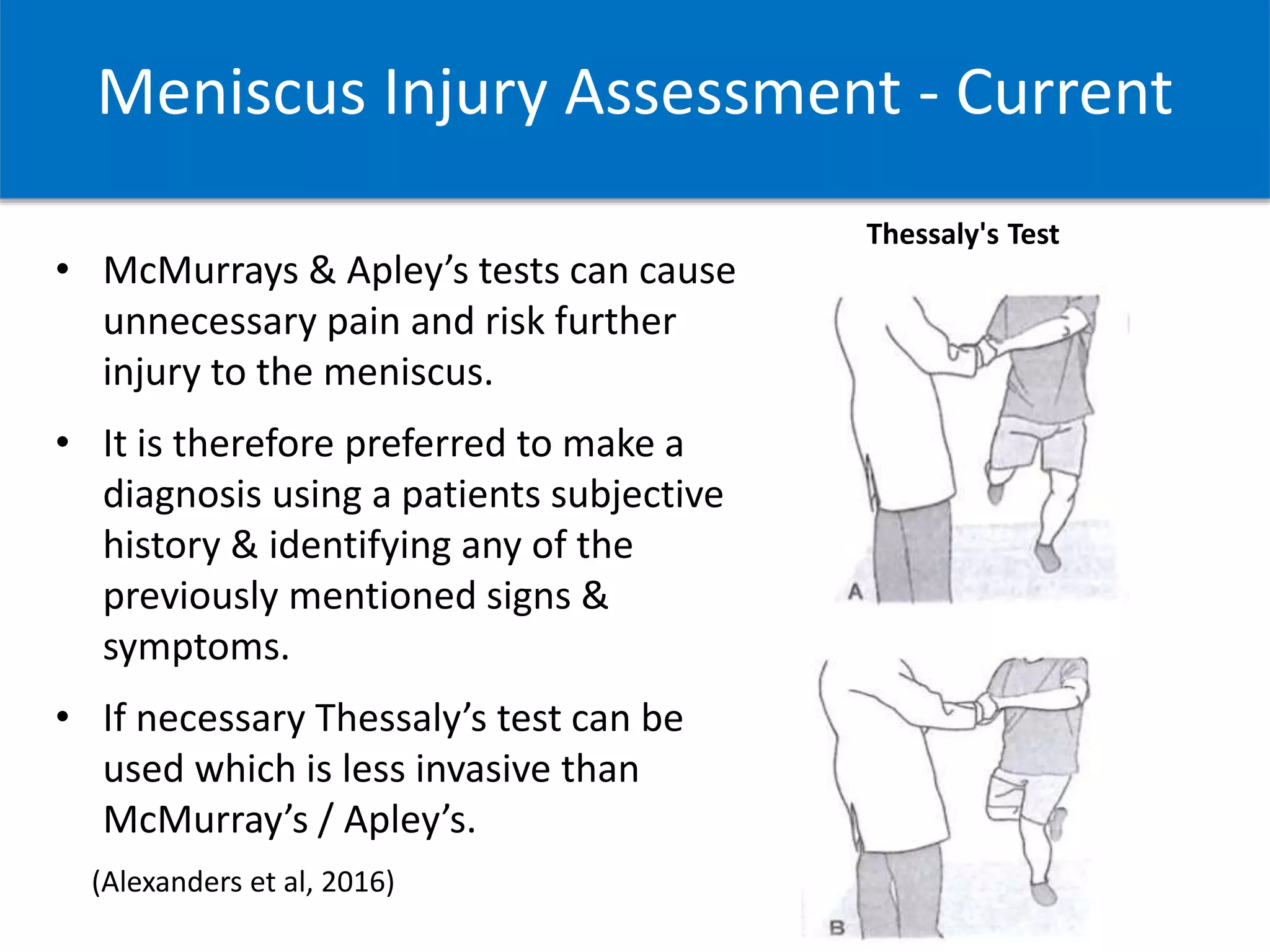 Meniscus: Structure, Role & Injury. | PPTX