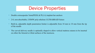 Meniscus repair surgery in Jaipur - Dr.Rajat Jangir | PPT