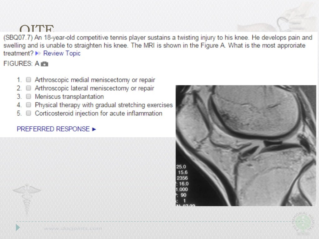 Meniscus Repair Vs Meniscectomy