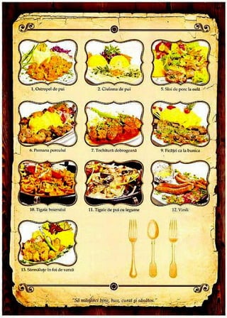 Restaurant "Hanul Romanesc" - Pitesti | PDF