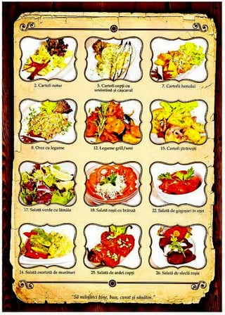 Restaurant "Hanul Romanesc" - Pitesti | PDF