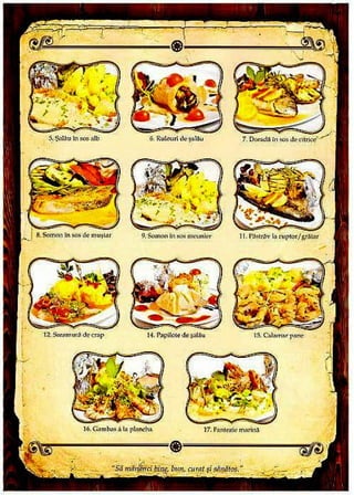 Restaurant "Hanul Romanesc" - Pitesti | PDF