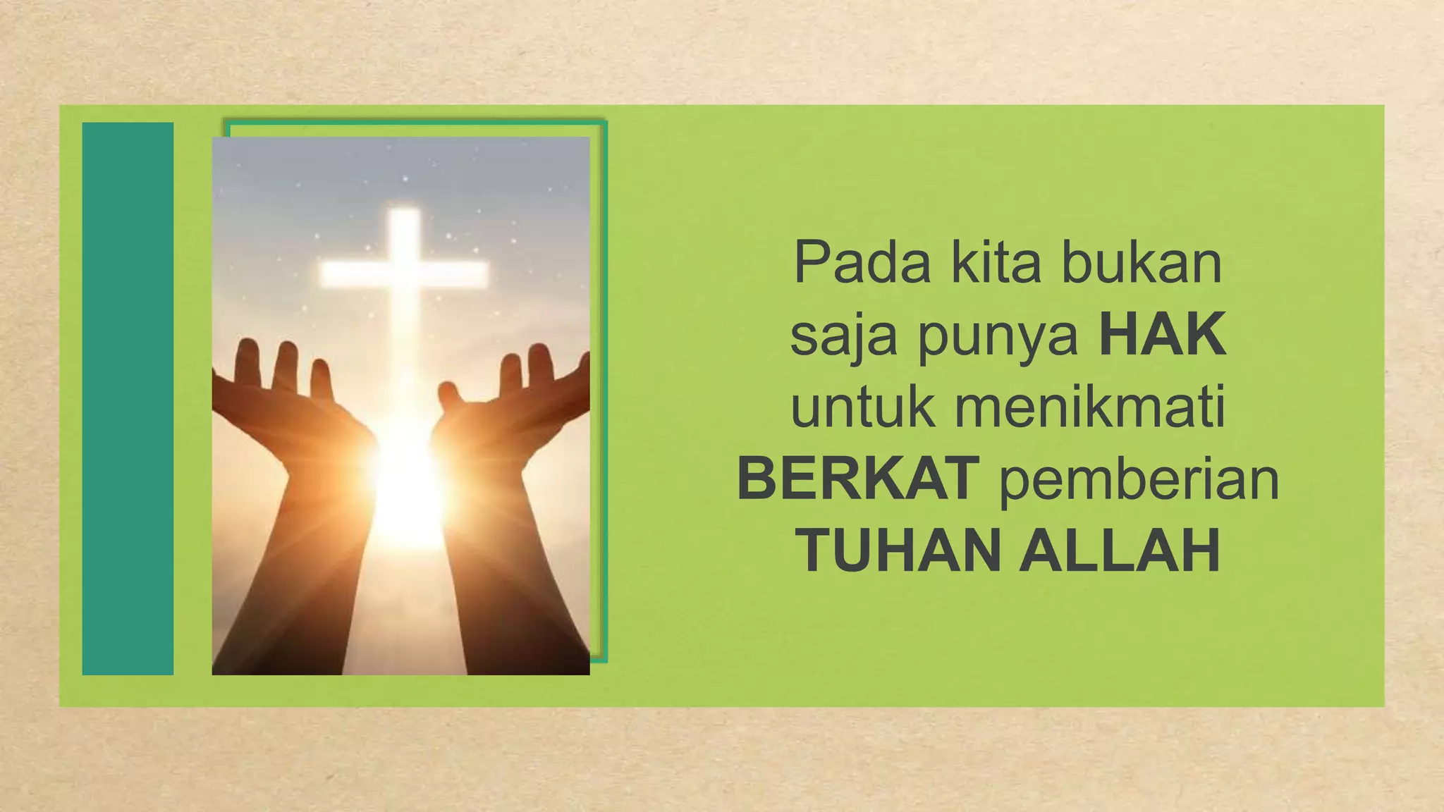 MENJADI BERKAT DALAM GEREJA.pptx