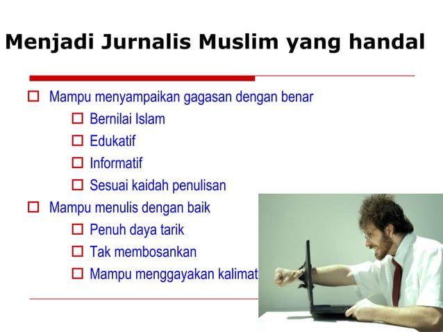 Menjadi Jurnalis Muslim | PPT