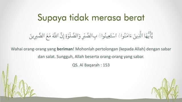 Menjadikan al quran sebagai pedoman hidup | PDF