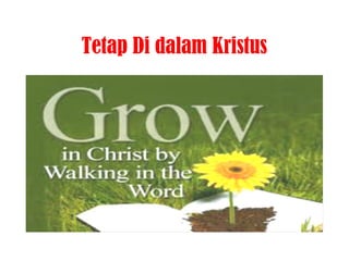 Menjadi manusia baru | PPT