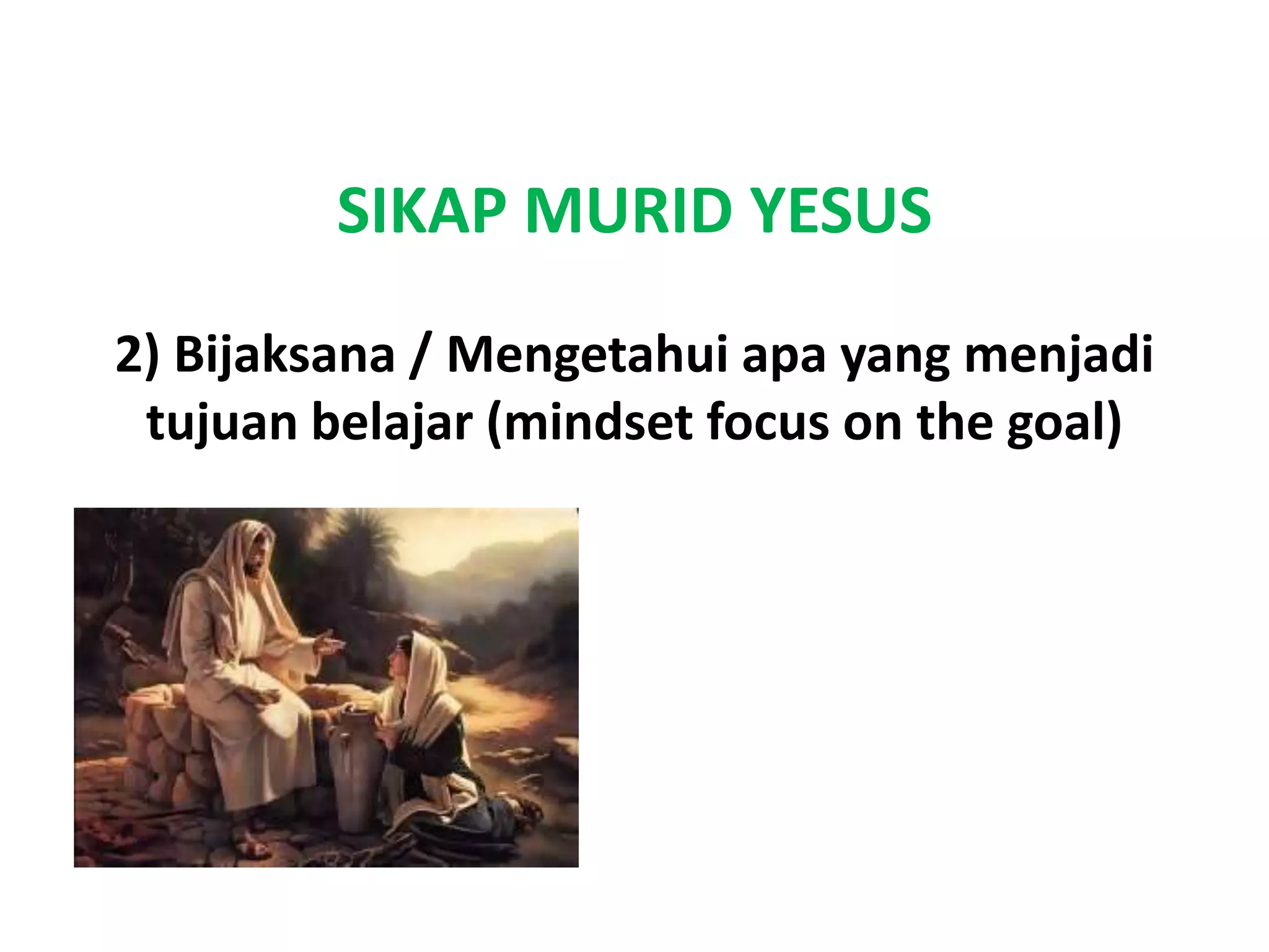Menjadi murid yesus | PPTX