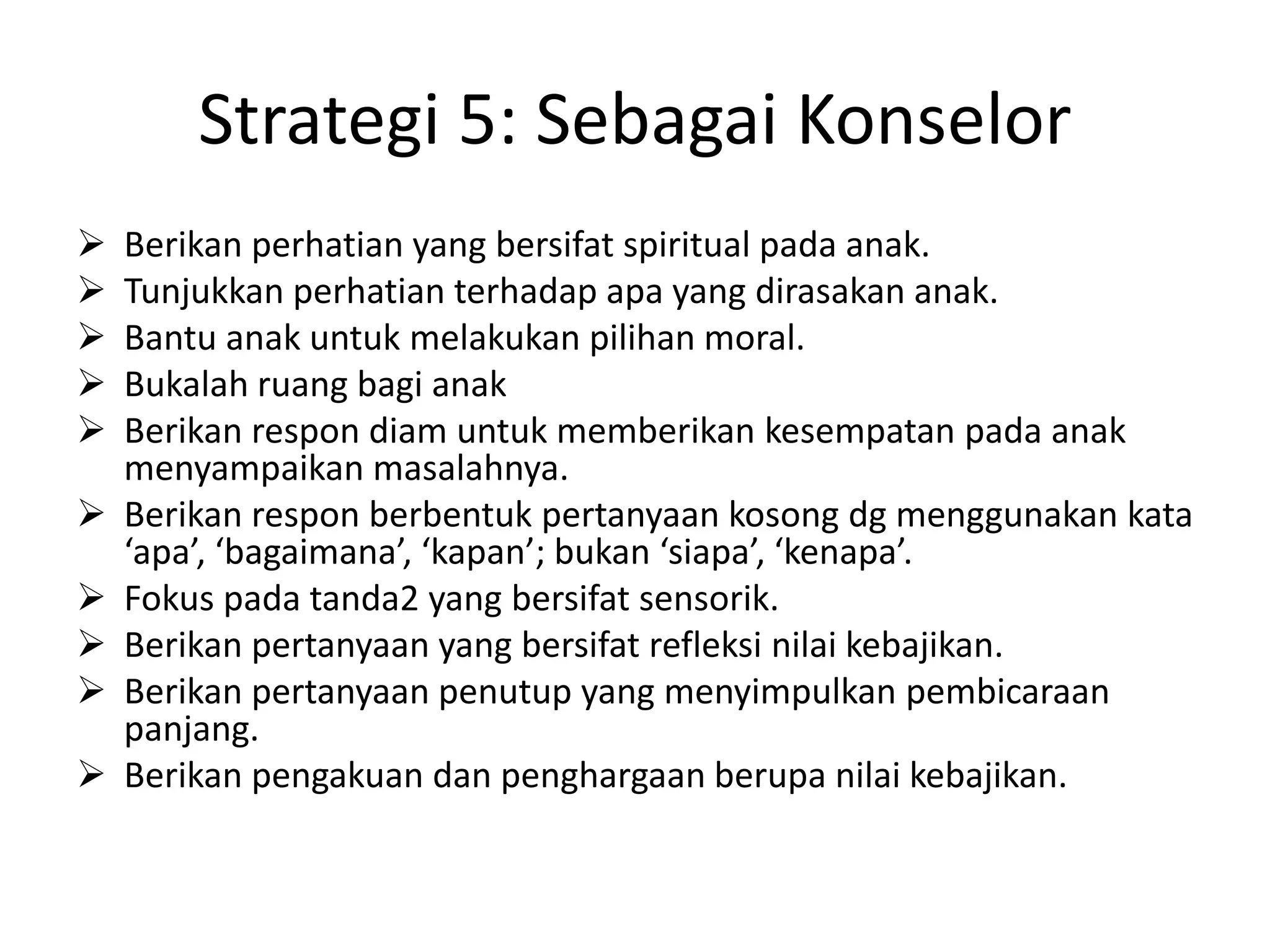 Menjadi orang tua efektif - Parenting | PPTX