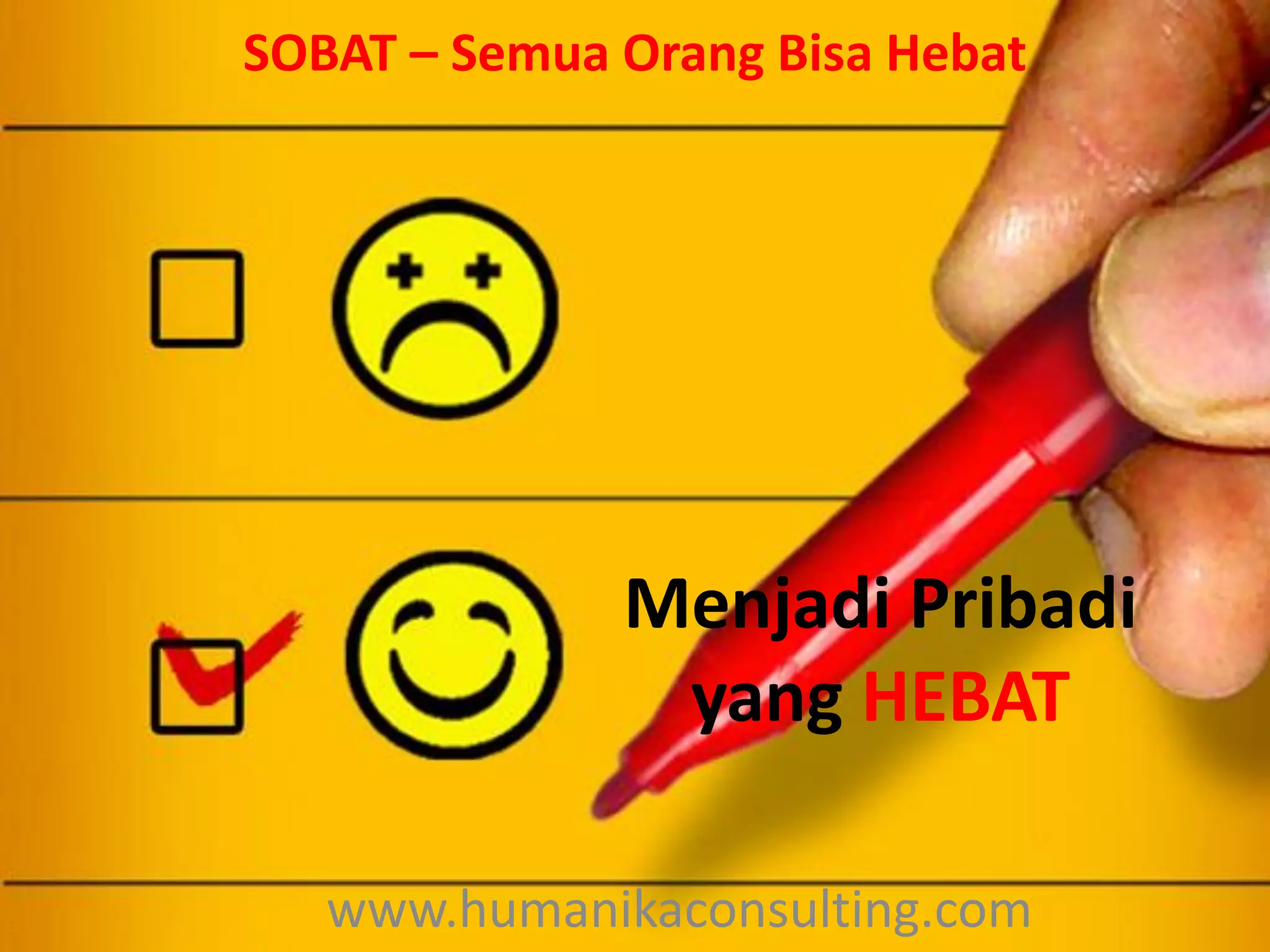 Menjadi pribadi yang hebat | PDF