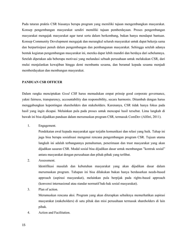 Program CSR Lapindo | PDF