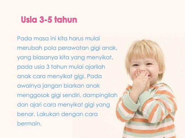 Menjaga Kesehatan Gigi dan Mulut pada Anak | PPTX