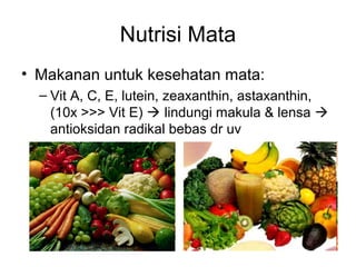 Menjaga kesehatan mata | PPT