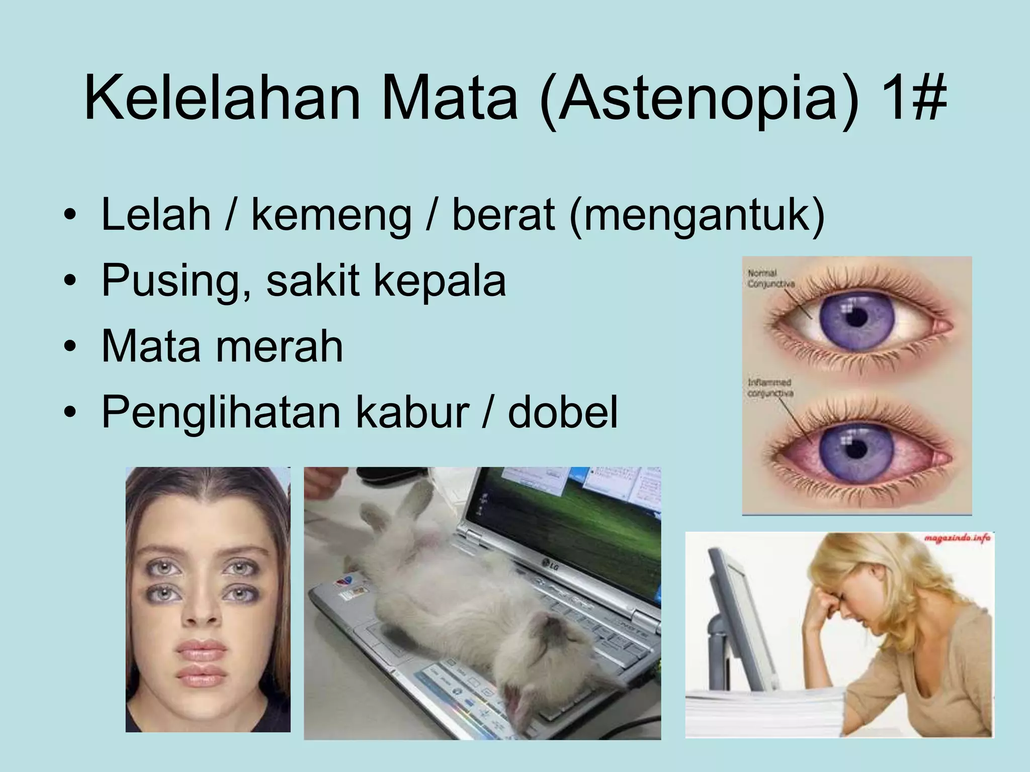 Menjaga kesehatan mata | PPTX