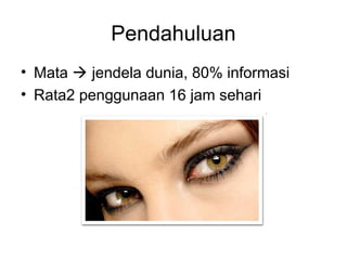 Presentasi Menjaga kesehatan mata ppt | PPT