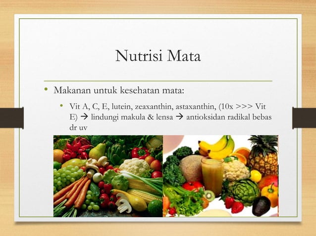 Menjaga Kesehatan Mata untuk kehidudpan kita | PPT