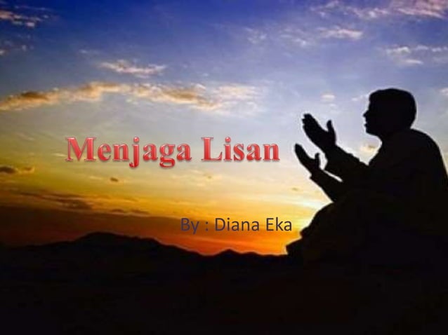Menjaga lisan | PPTX