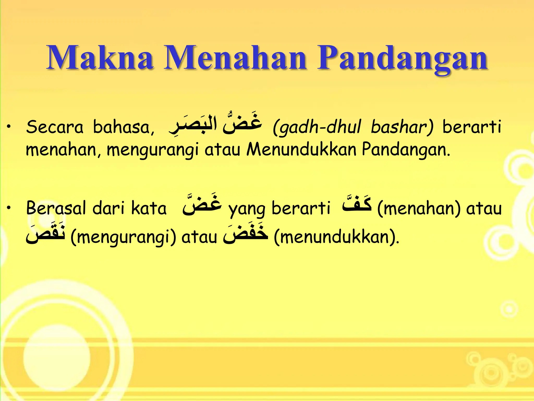 Menjaga Pandangan mata ghadhul bhashar .pptx