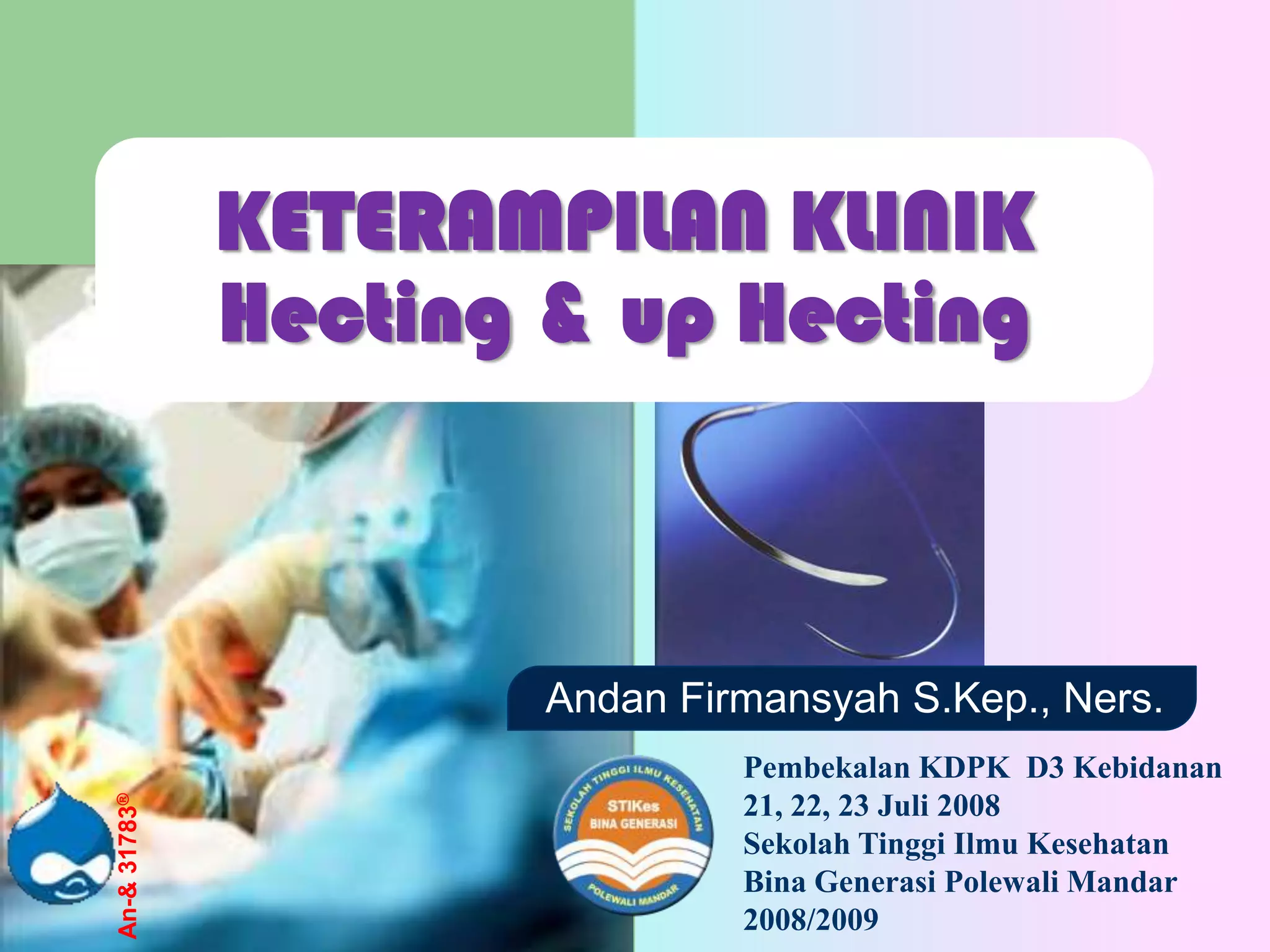 Menjahit luka | PPTX