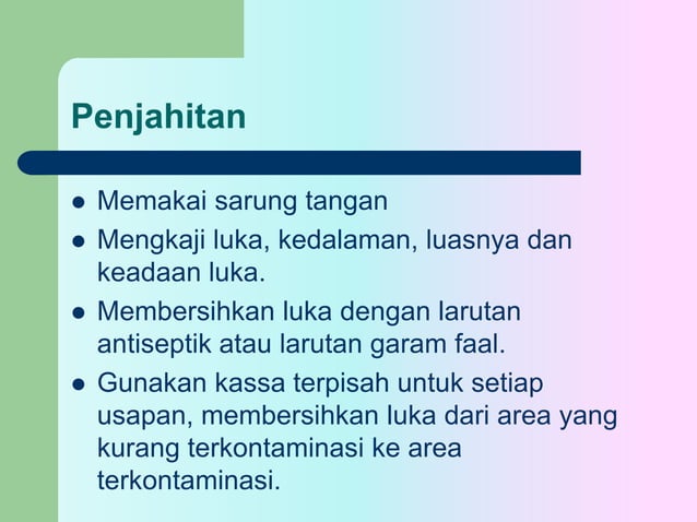 Menjahit luka | PPTX