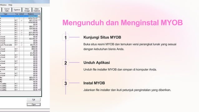 Menjalankan-Aplikasi-MYOB Secara Mudah dan Enak | PPT