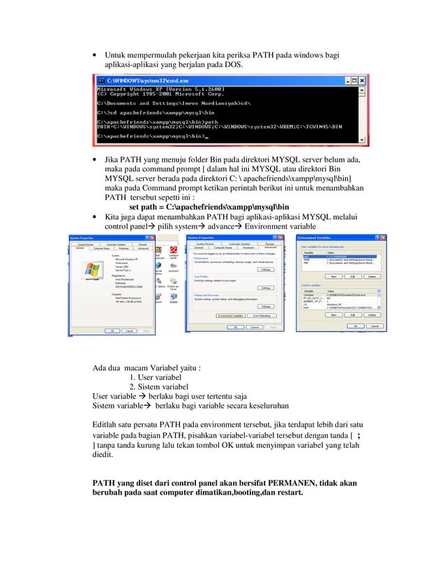 Menjalankan aplikasi-mysql | PDF