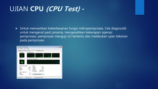 Menjalankan ujian fungsi unit | PPT