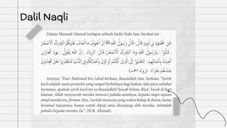 Menjalin hidup penuh manfaat dengan menghindari berfoya-foya, riya ...