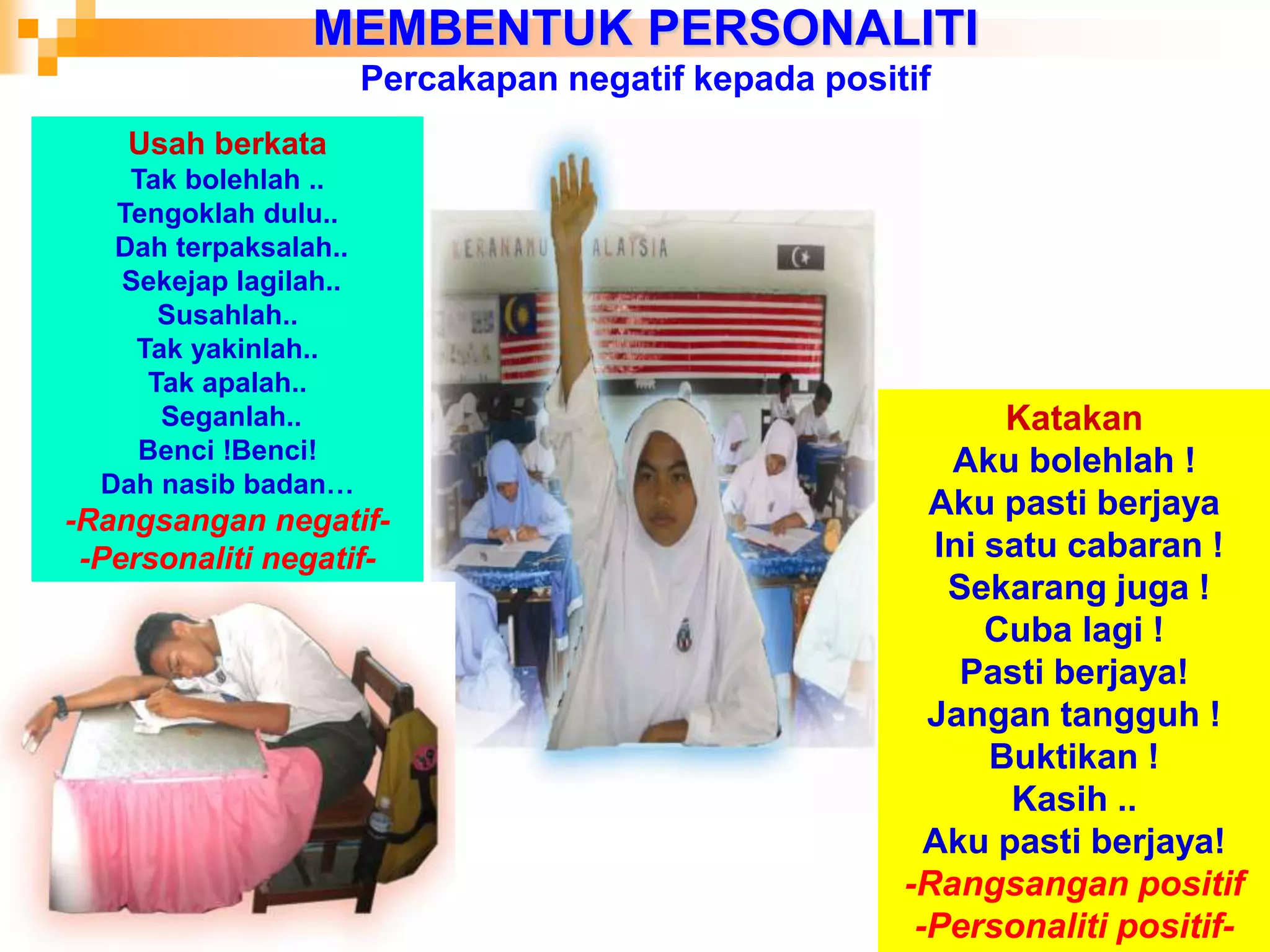 Menjana potensi diri kursus jati diri semesti 2017 | PPTX