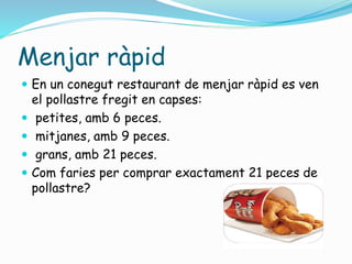 Menjar ràpid | PPT