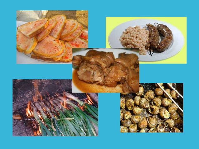 Menjars tradicionals de diferents països | PPTX