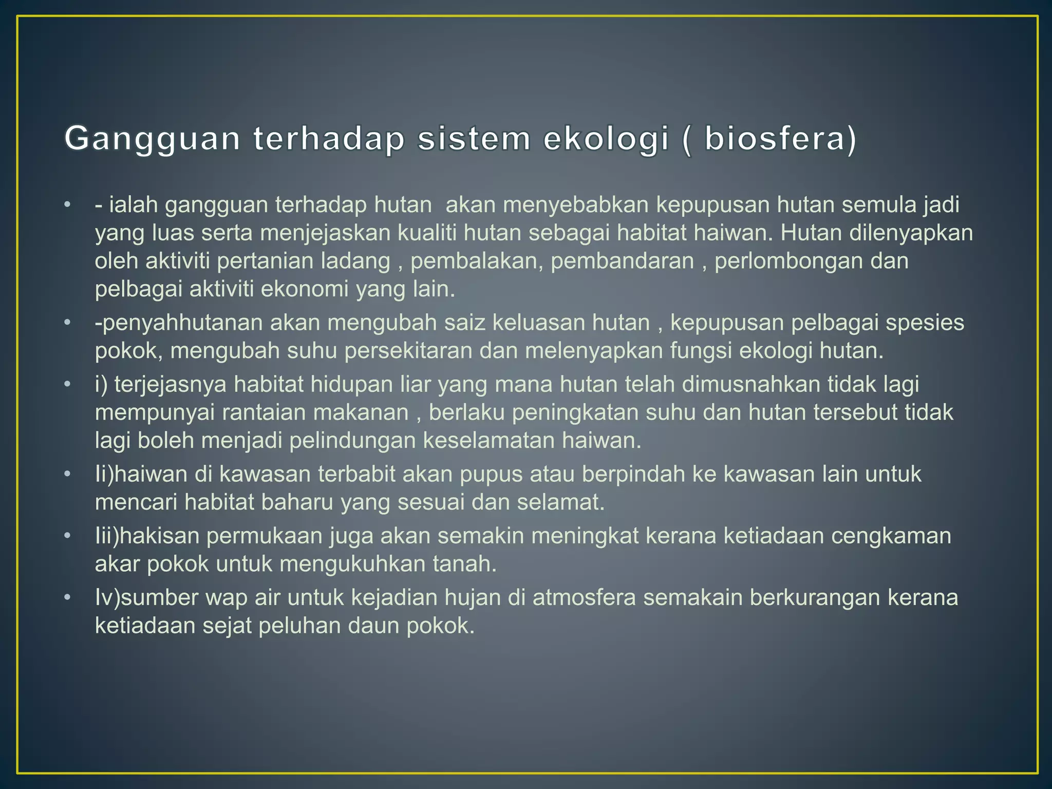 geo penggal 3 gangguan dan perubahan pada sesuatu sistem | PPTX