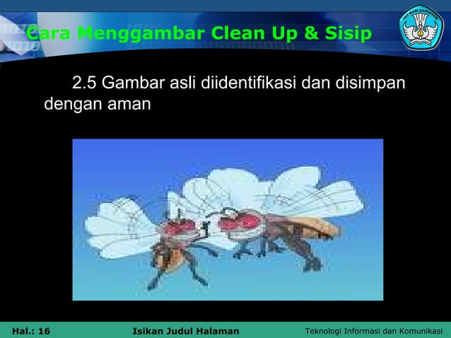 Menjelaskan tentang clean up dan sisip ind.ppt