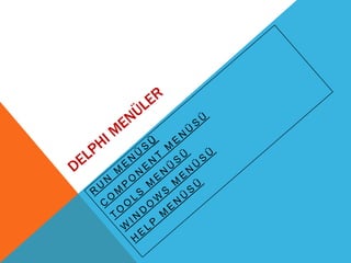 Delphi Menu | PPTX