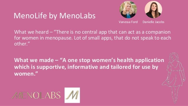 MenoLife App by MenoLabs Developed by GlobeSync Technologies | PPTX